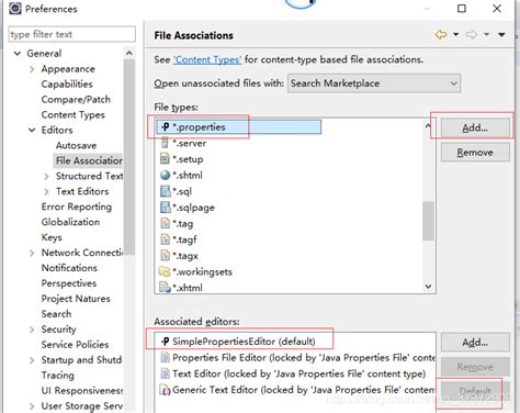 以properties文件为例演示eclipse设置文件默认打开方式eclipse 打开properties Csdn博客