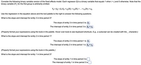 Solved Consider The Following Binary Variable Version Of The