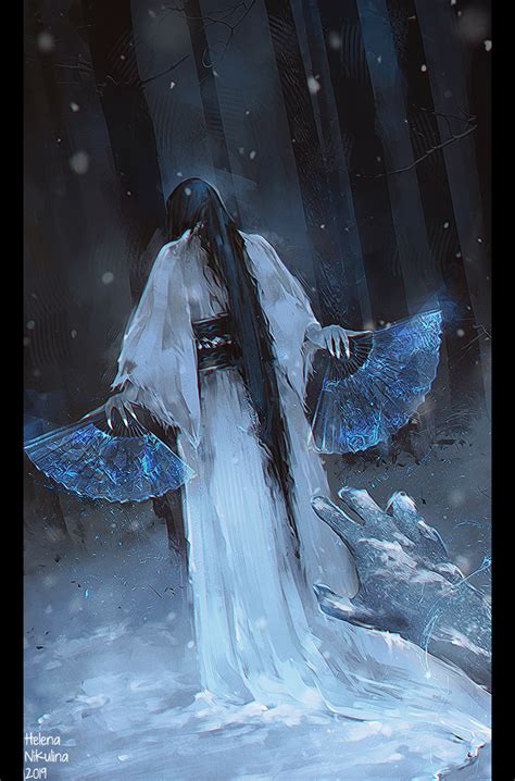 Yuki Onna Ii By Nikulina Helena On Deviantart
