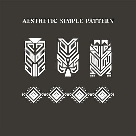 Premium Vector Set Of Ethnic Geometric Elements Vector