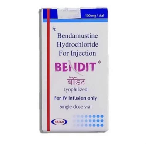 Bendit 100 Mg Injection At ₹ 3500vial Bendit Bendamustine Injection