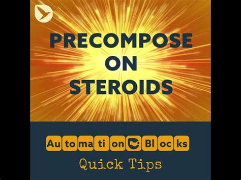 Automation Blocks For After Effects Aescripts Com