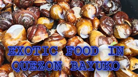 Satisfying Exoticfood In Quezonprovince Bayuko Gracesarmiento