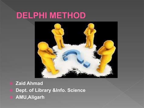 Delphi Method Ppt Pptx Science