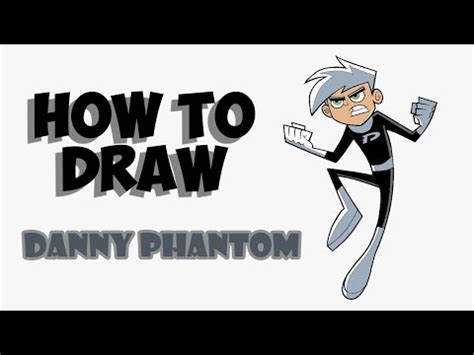 How To Draw Danny Phantom Step By Step I M Youtuber Follow My Videos To Learn How To Draw
