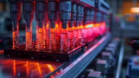 Lab On A Chip Devices In Field Research Stock Illustration Illustration Of Technology