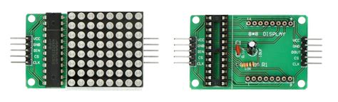Led Matrix 8x8 Max7219 Controller Small Botland Robotic Shop