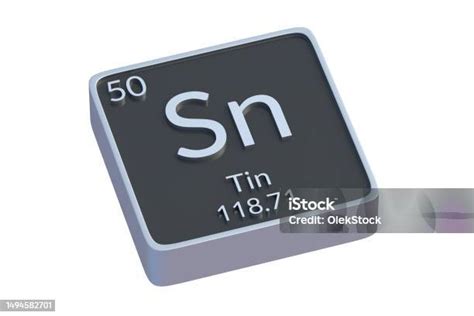 흰색 배경에 분리된 주기율표의 주석 Sn 화학 원소 화학 원소의 금속 기호 3d 렌더링 0명에 대한 스톡 사진 및 기타 이미지 0명 3차원 형태 검사 보기 Istock