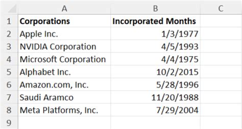 4 Ways To Convert Month Number To Name In Microsoft Excel How To Excel