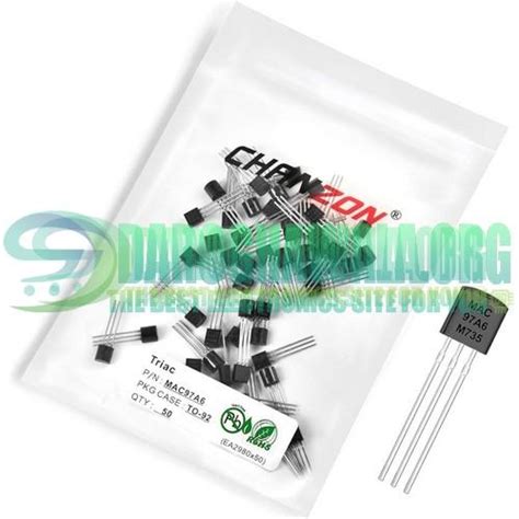 Mac97a6 To 92 Triac 1a Transistor In Pakistan