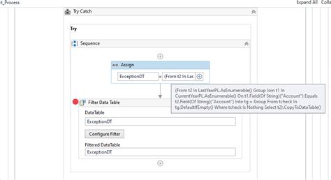 How Do I Encounter This Assign The Source Contains No Datarows Error