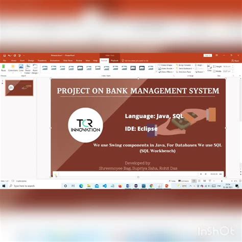 Rohit Das On Linkedin Project Tcrinnovation Java Sql Database Developer 13 Comments
