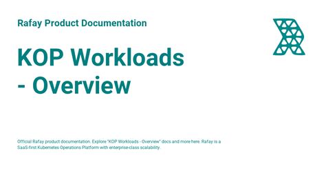 Workload Wizard Rafay Product Documentation