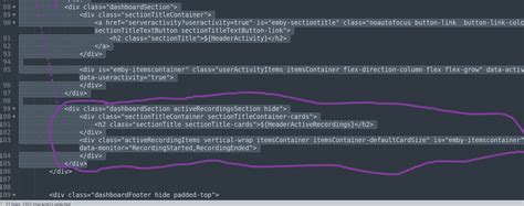 How To Change Dashboard Sections Order Web App CSS Emby Community