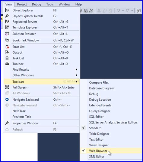 Ssms Web Browser Akawn