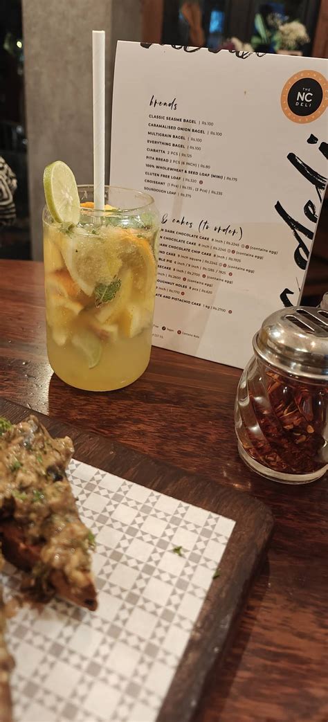 Menu At The Nutcracker Mumbai St John Baptist Rd