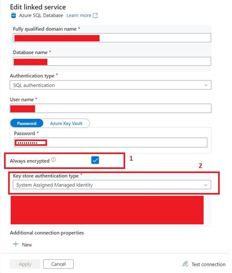 Migrating Data From A Sql Server Encrypted Table To Sql Azure Using Azure Data Factory Copy Data
