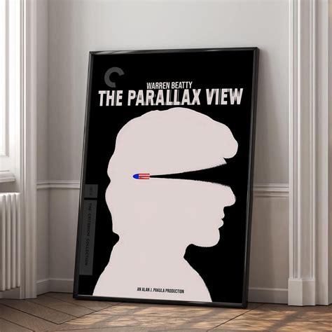 The Parallax View Movie Poster High Quality Canvas Print Wall Art Living Room Decoration