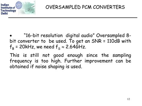 Ppt An Overview Of Sigma Delta Converters Powerpoint Presentation