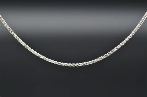 Ladies 14k White Gold 18 Specialty Chain