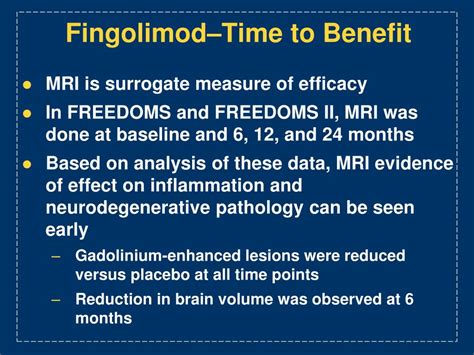Ppt Fingolimod Therapy For Multiple Sclerosis Powerpoint Presentation Id 2155966