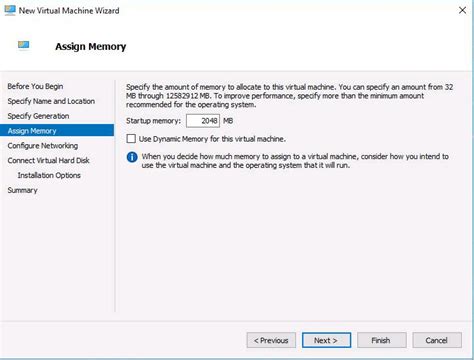 How To Create Virtual Machine In The Microsoft Hyper V Server