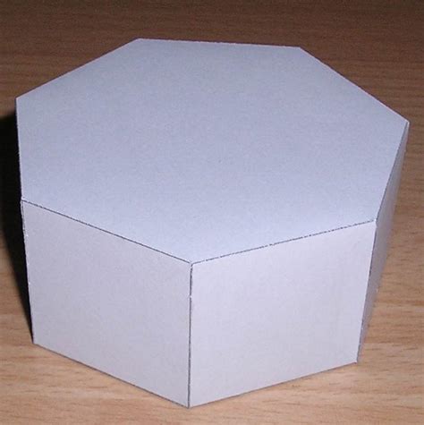 Paper Heptagonal Prism