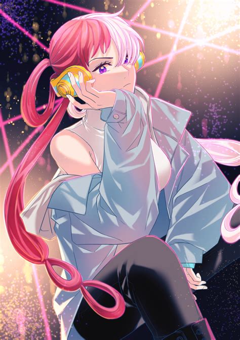 Safebooru 1girl Absurdres Arm Support Bangs Bare Shoulders Behind The