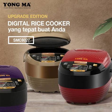 Jual Kota Batam Magic Com Yongma Yong Ma Upgrade Version Terbaru Rice Cooker Digital Smc