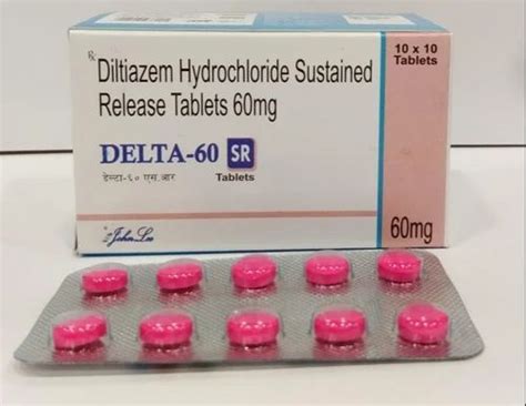 Delta 90 Sr Diltiazem Hcl Sustained Release Ip 90 Mg At Rs 116 Stripe Smruti Nagar Nagpur