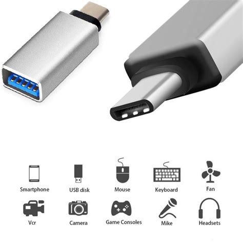 Adaptador Otg Tipo C Para Usb Umpoukodetudo