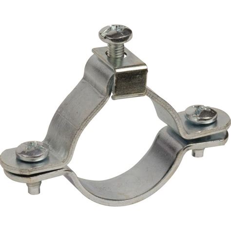 Collare Per Fissaggio E Messa A Terra Tubi Acciaio Zincato O Pvc Mt 26