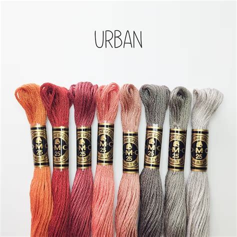 Dmc Floss Bundle Floss Color Palette Dmc Embroidery Thread Etsy Artofit