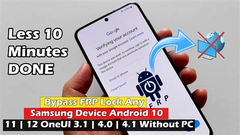Bypass FRP Lock Any Samsung Device Android OneUI Without PC