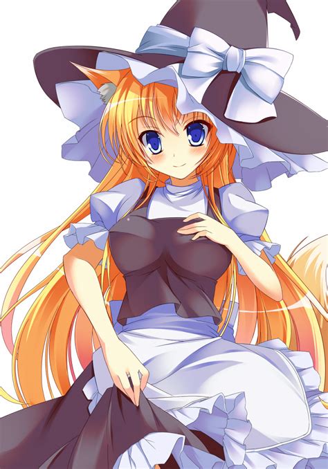 Kirisame Marisa And Youkai Fox Original And 1 More Drawn By Takataka