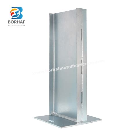 10mm Welded Steel Embed Plates In Embedded Concrete Steel Plate China
