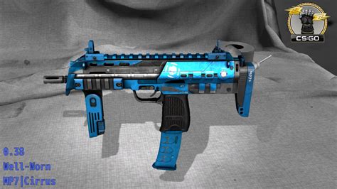 Mp7 Cirrus Skin Wear Preview Youtube