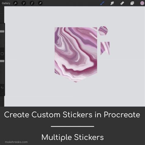 Make Custom Planner Stickers In Procreate Procreate 5 Tutorial Make Breaks