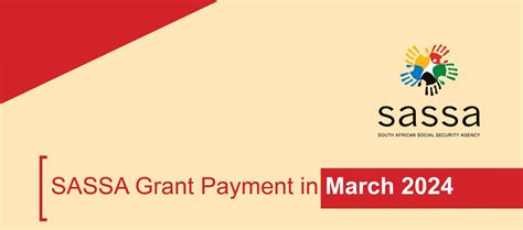 March 2024 Sassa Grant Payment Dates Youth Portals