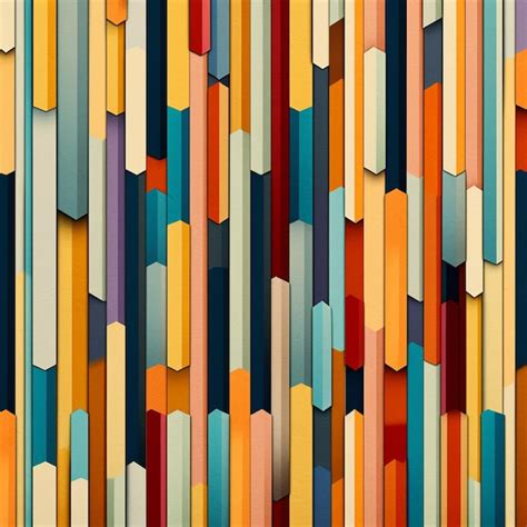 Premium Photo A Close Up Of A Colorful Wall With Many Different Colored Bars Generative Ai