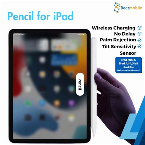 Jual LEVINO LE 111 Stylus Pen Gen2 Palm Rejection AP Pencil For IPad Pro Pencil Support Magnetic