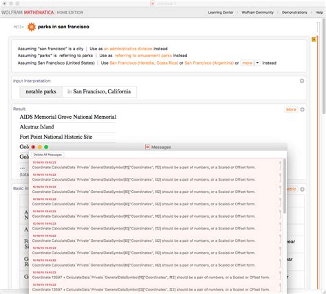 Avoid Error Messages In Wolframalpha Simple Query Online Technical