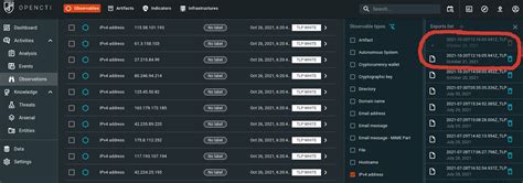 Opencti Api Temporary Unavailability During A Stix Export Of