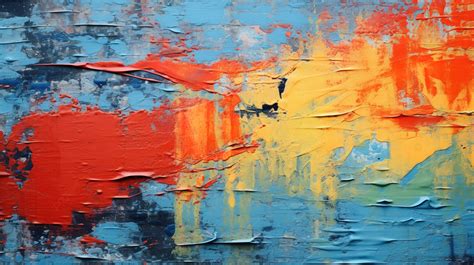 Textured Paint Application Adding Depth And Dimension Background