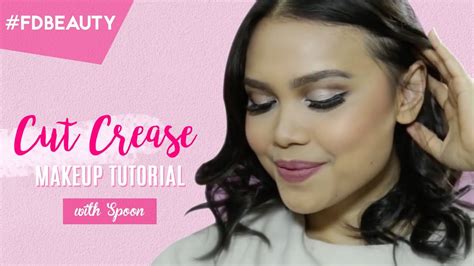 Cut Crease Makeup Tutorial With Spoon Female Daily Youtube