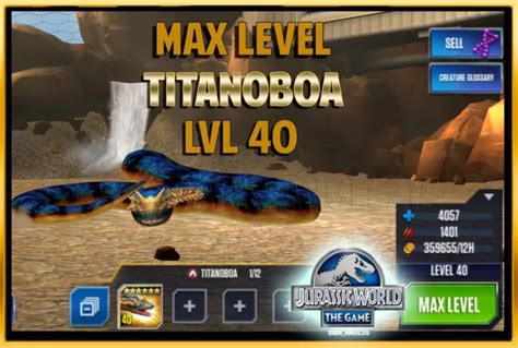 Paquet Jurassic World The Game Builder Max Level Titanoboa Android Ios Parc Eur 14 05 Picclick Fr