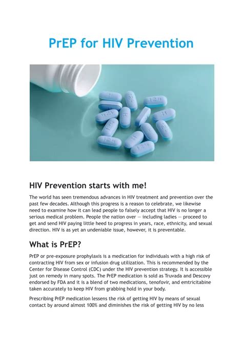 Ppt Prep For Hiv Prevention And Effectiveness And Side Effects Of Prep Powerpoint Presentation