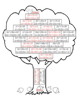 Factor By Grouping Activity By Joseph Martinez TpT Factor By Grouping Activity By Joseph Martinez TpT