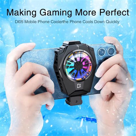 Memo Dl05 Phone Radiator Phone Cooling Fan Semi Conductor With