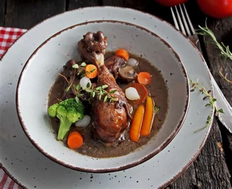 French Classic Coq Au Vin Recipe